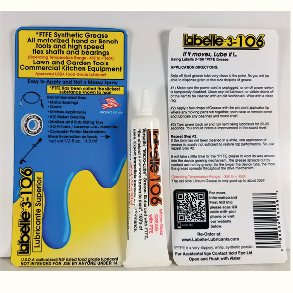 Labelle - LAB-3-106 - PTFE Synthetic Grease For Power Tools – Australian Modeller