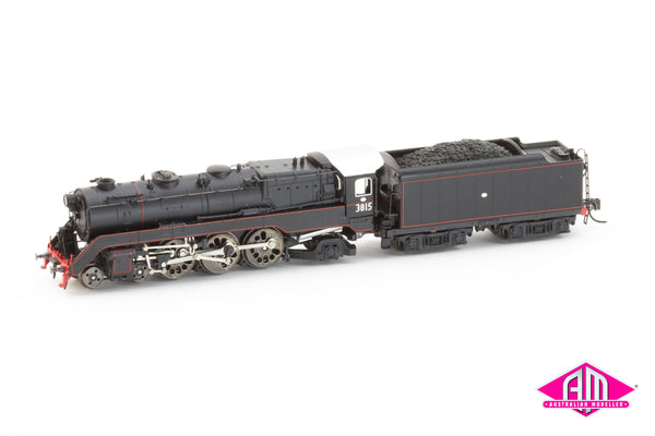 NSW C38 Class Locomotive - 3815 black red lining (N Scale) – Australian ...