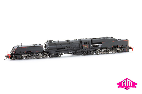 NSWGR AD60 Beyer Garratt - 6001 Black Red Lining (HO Scale ...