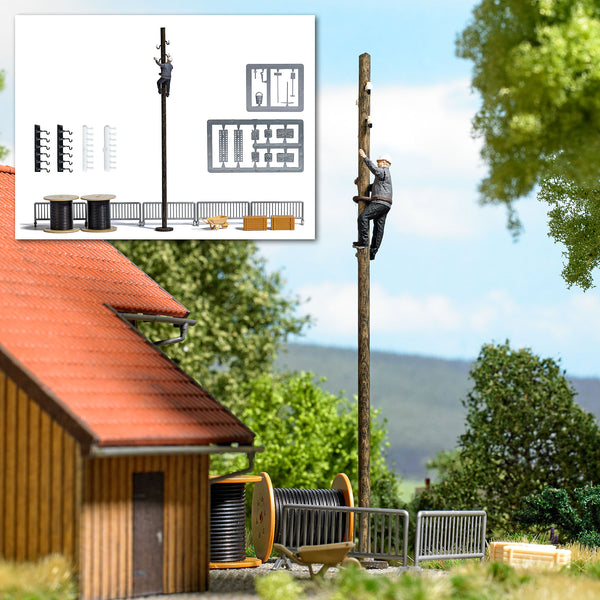 7966 - Scenery Set - Pole Climber - Era 3-4 (HO Scale) – Australian ...