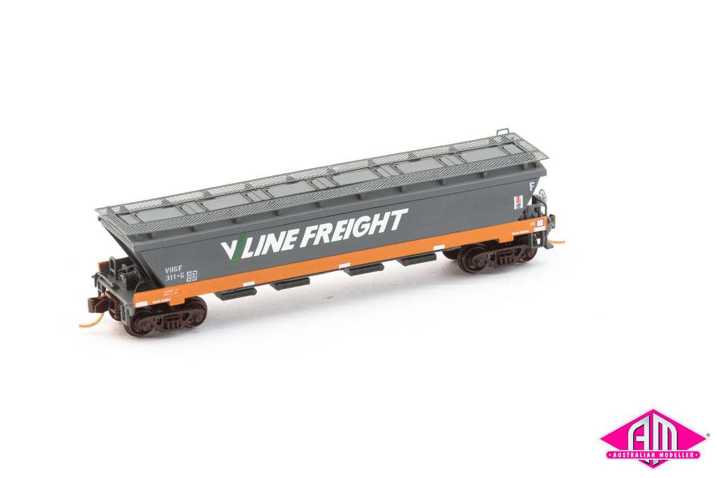 V/Line VHGF Grain Hopper 311 “Carlton United Brewery”, with Microtrain ...