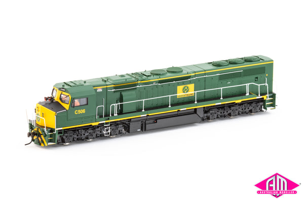 C Class Locomotive, C506 Green Trains - Green & Yellow (C-17) HO Scale ...