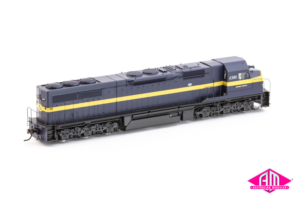 C Class Locomotive, C501 VR - Blue & Gold George Brown (C-1) HO Scale ...