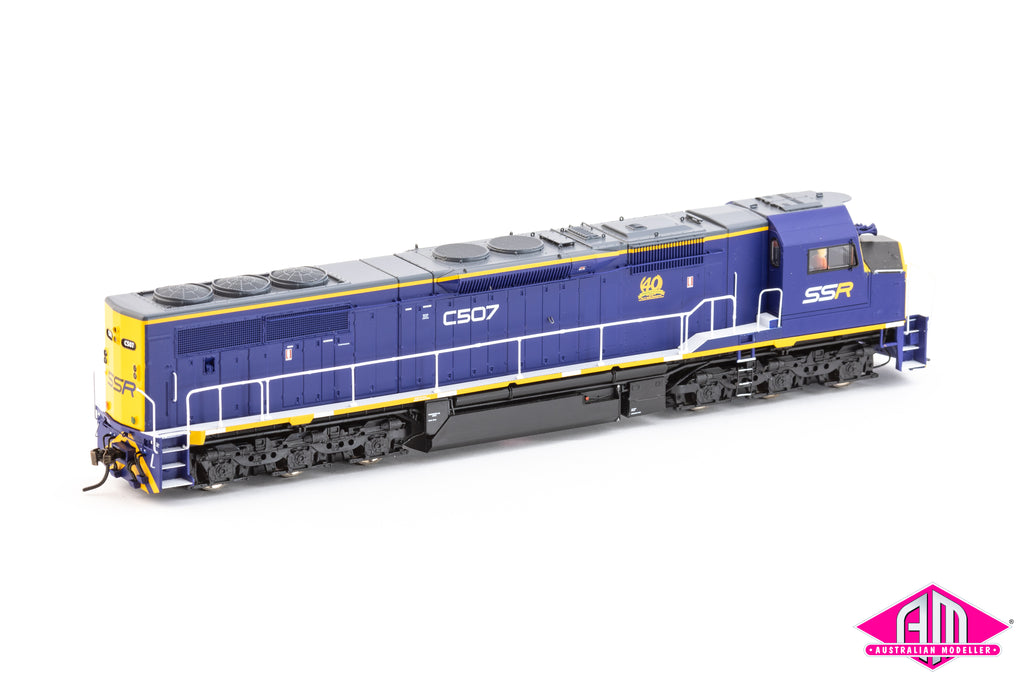 C Class Locomotive, C507 SSR - Blue & Yellow (C-21) HO Scale ...