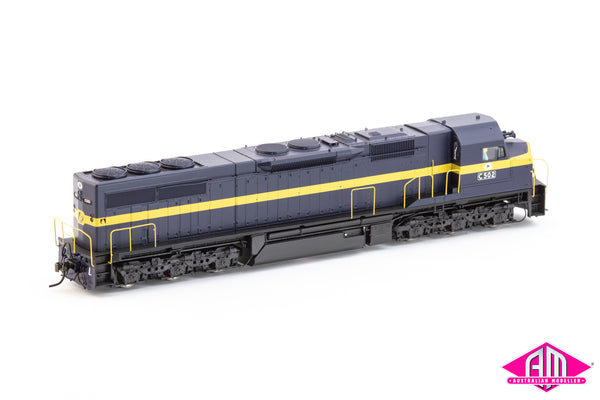 C Class Locomotive, C502 VR - Blue & Gold with Radio Equipped Stickers ...