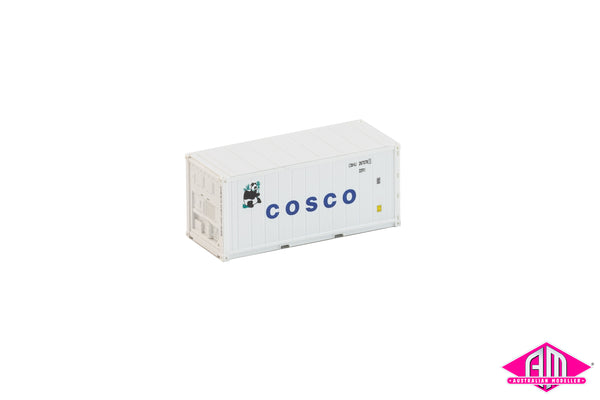 20’ Refrigerated Container Cosco Twin Pack (N Scale) – Australian Modeller