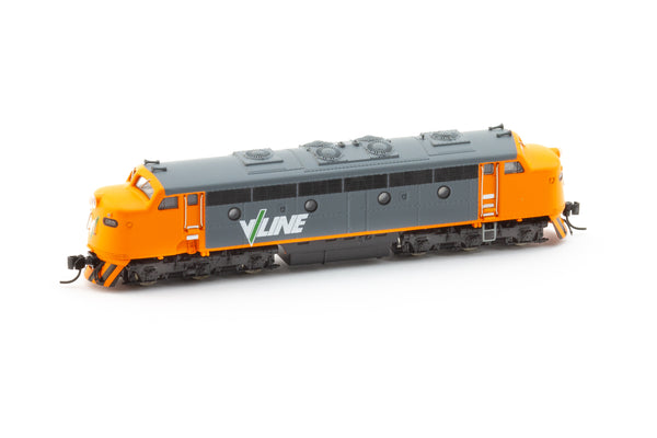 VR B Class Locomotive - V/Line Orange & Grey (N Scale) – Australian ...