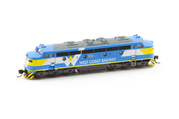 VR B Class Locomotive - West Coast Railway - B61 (N Scale) – Australian ...