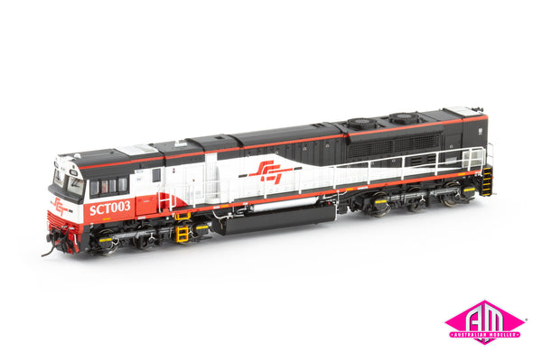 GT46C-ACe Class locomotive SCT003 SCT Red White Black (GT46-38) HO Sca ...