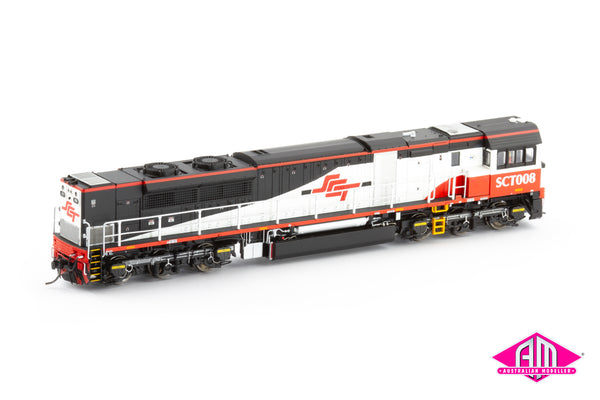 GT46C-ACe Class locomotive SCT008 SCT Red White Black (GT46-40) HO Sca ...