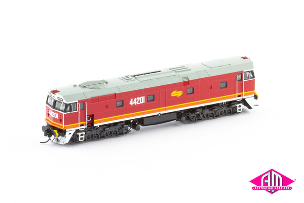 442 Class locomotive 44201 Candy with Yellow L7 (N442-7) N-Scale ...