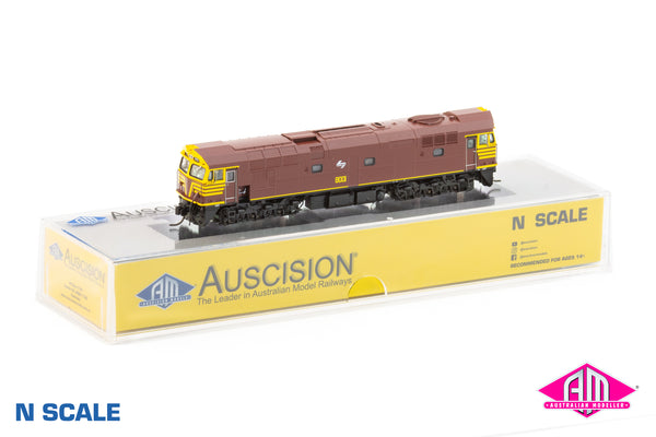 80 Class locomotive 8001 Indian Red With White L7 (N80-1) N-Scale ...