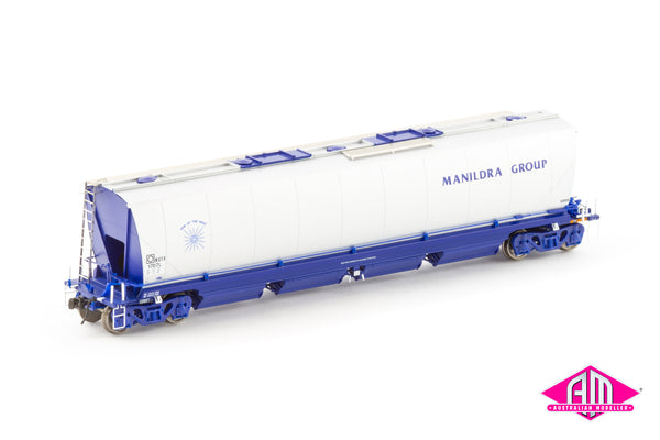 MGFH Flour Hopper, Manildra Group Blue/Silver - 4 Car Pack NFH-4 (HO S ...