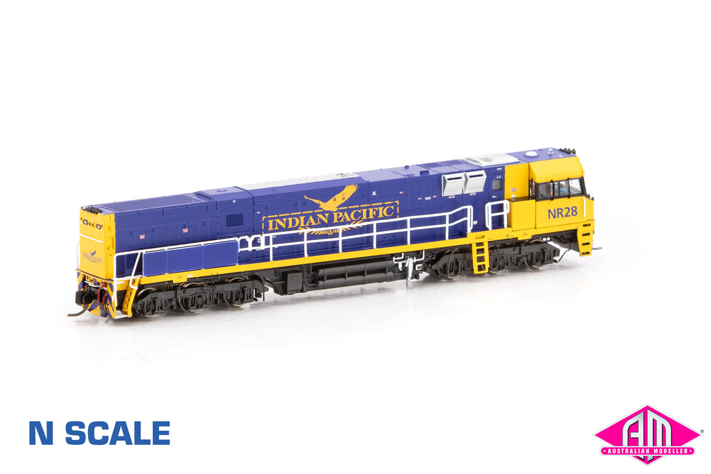 NR Class locomotive NR28 Indian Pacific® (MK3) - Blue & Yellow (NNR-19 ...