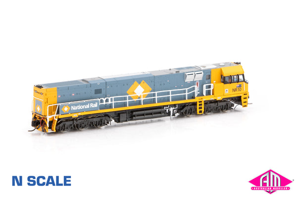 NR Class locomotive NR10 National Rail with large side numbers - Orang ...
