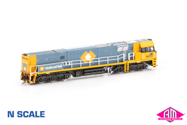 NR Class locomotive NR117 National Rail with large side numbers - Oran ...