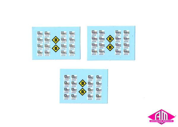 NSP-4 Renumbering Decals NHFF/NHSH Coal Hopper (N Scale) – Australian ...