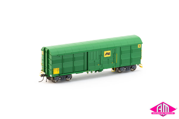 South Australian LX Louvre Vans AN Green & Gold ALGX-08 (HO Scale) 3 P ...