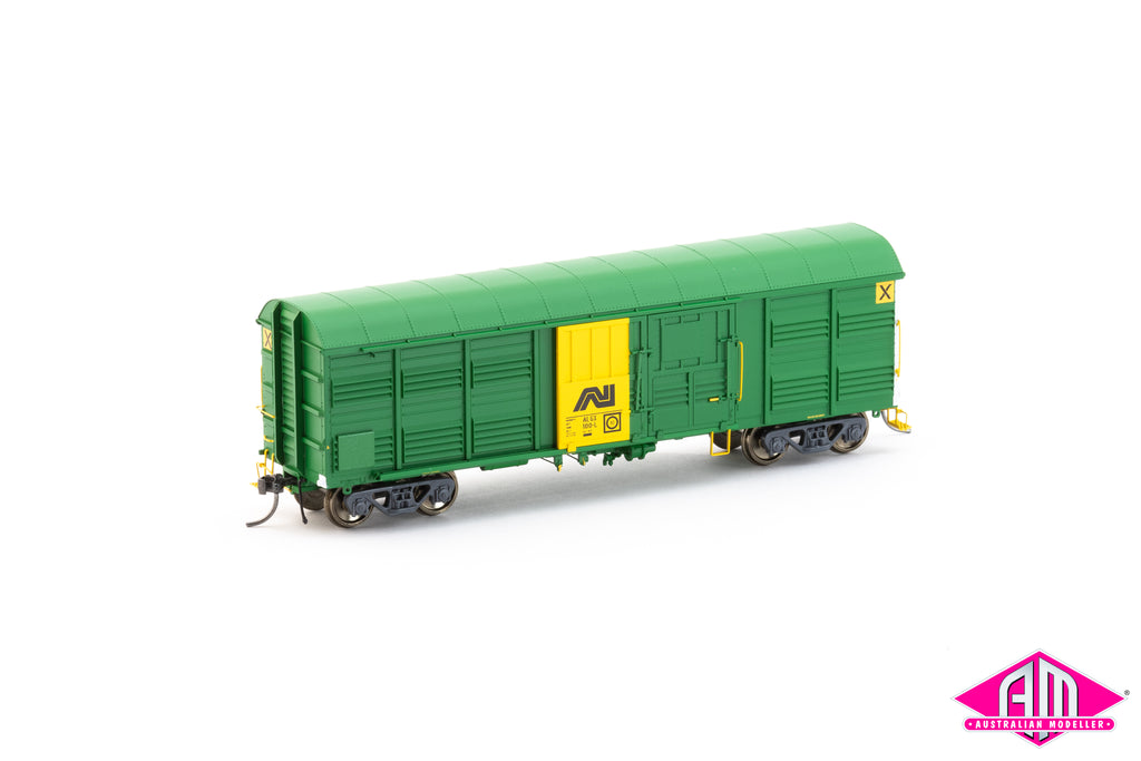 South Australian LX Louvre Vans AN Green & Gold ALGX-09 (HO Scale) 3 P ...