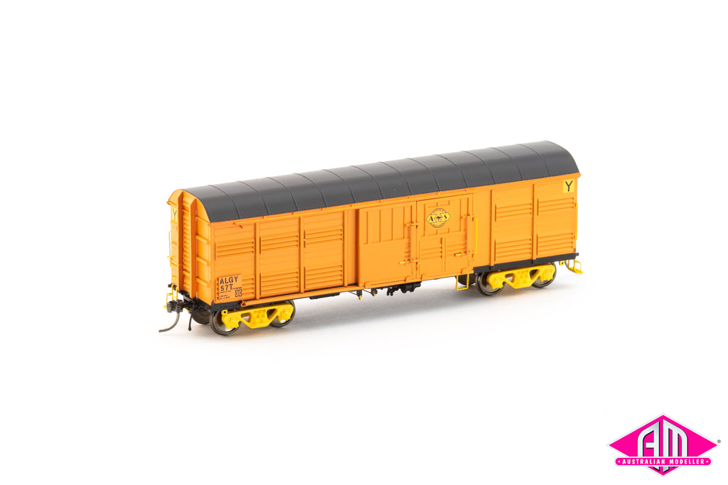 South Australian LX Louvre Vans AN & ASR Orange ALGY-01 (HO Scale) 3 P ...