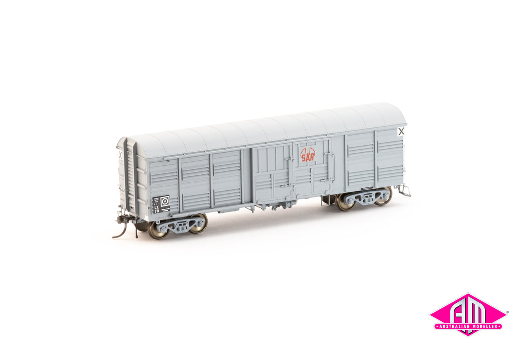 South Australian LX Louvre Vans SAR Grey - Red Logo LX-02 (HO Scale) 3 ...