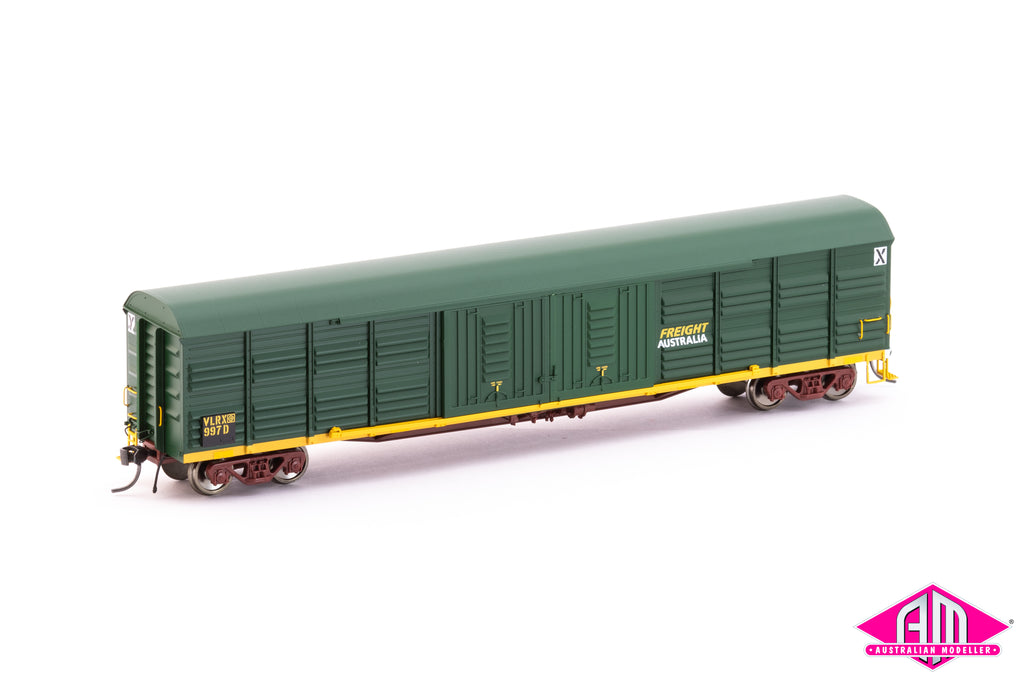 Victorian 56’ Louvre Vans Freight Australia VLRX-04 (HO Scale) 3 Pack ...