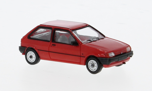 PCX870461 - Ford Fiesta MK III - Red 1989 (HO Scale) – Australian Modeller