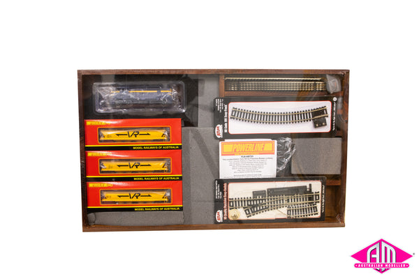 PLM-WBTS3 - Powerline - VR Wheat Train Set - Limited Edition (HO Scale ...