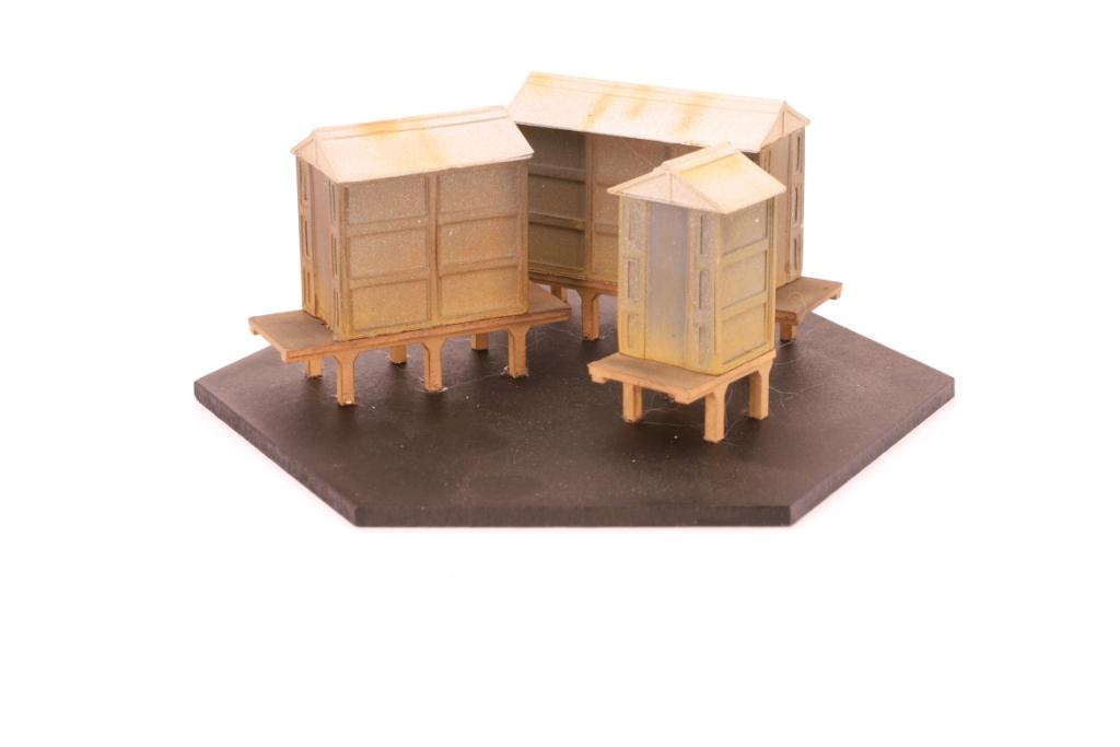 IF-DET015 - NSW Cast Concrete & Asbestos Relay Hut – Small (HO Scale ...