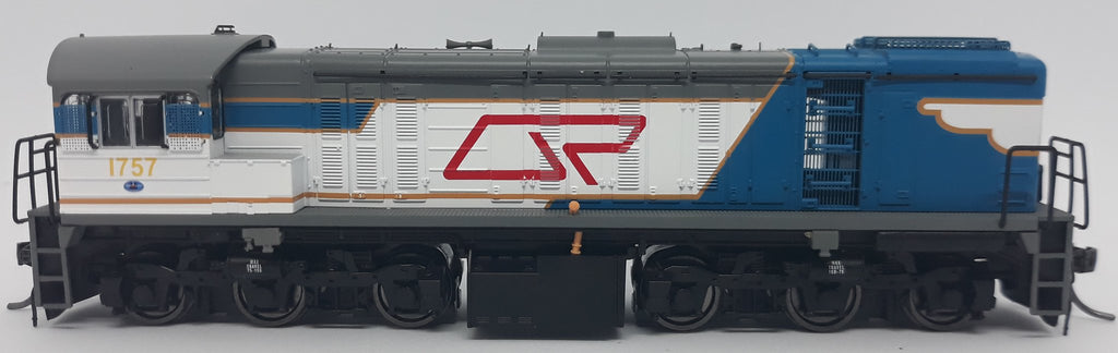 SET09HO - Queensland Rail Locomotive Starter Set With 3 Container Wago ...