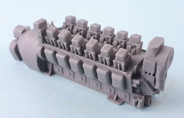 SJ-A251V12PM - ALCO 251 V12 Prime Mover Engine Casting (HO Scale ...