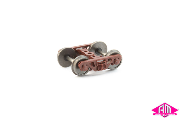 SP-108 2DB/DBA Bogie with 36" RP25-110 Blackened Metal Disc Wheels - 1 ...