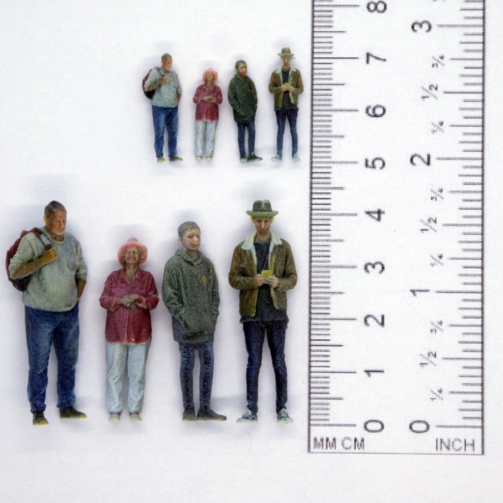 Figures – WE3D-PW1HO - People Waiting 1 (HO Scale) – Australian Modeller