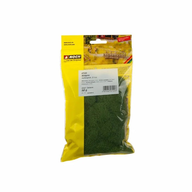 Noch 07120 - Wild Grass - 9mm - Dark Green (50g) – Australian Modeller