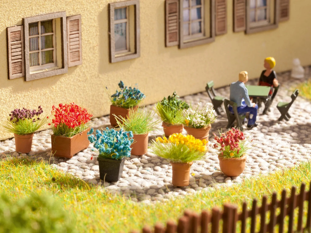 Noch 14031 - Flowers in Pots (HO Scale) – Australian Modeller