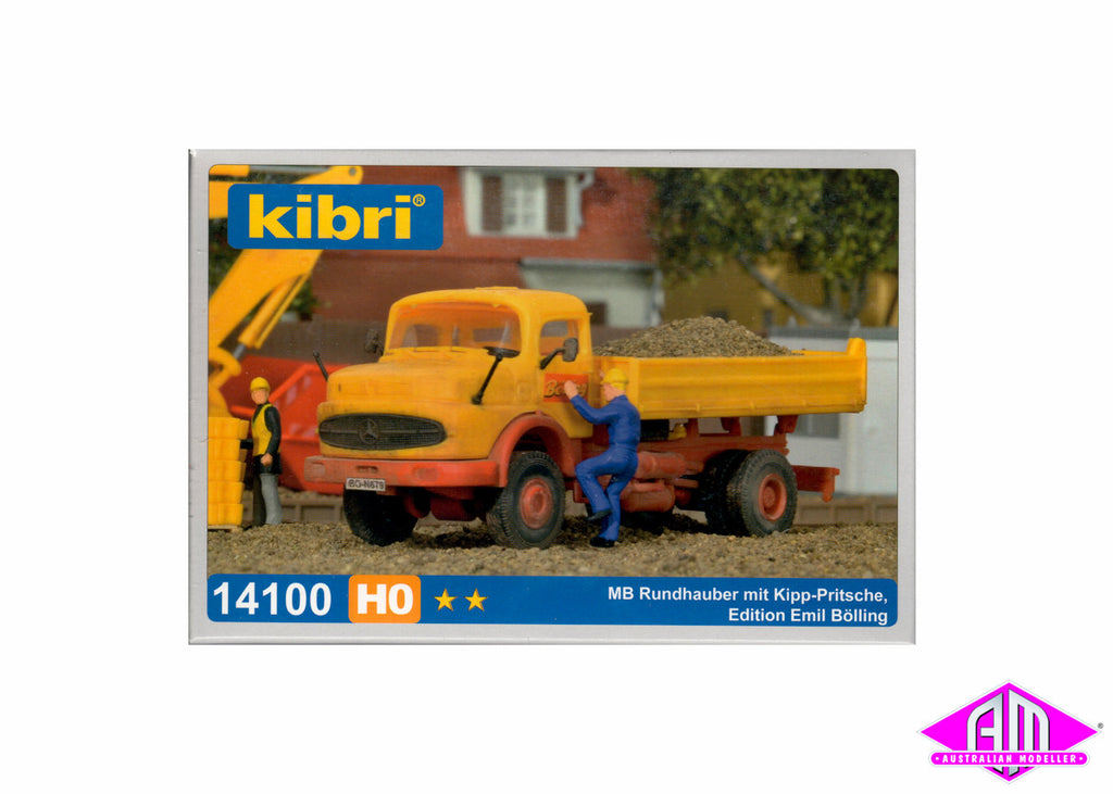 14100 - Mercedes Tipper Truck (HO Scale) – Australian Modeller