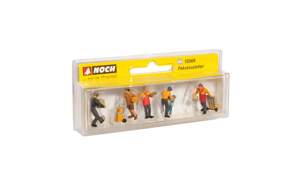 Noch 15069 - Figure Set - Parcel Deliverer (HO Scale) – Australian Modeller