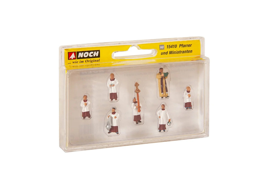 Noch 15410 - Figure Set - Priest and Altar Servers (HO Scale ...