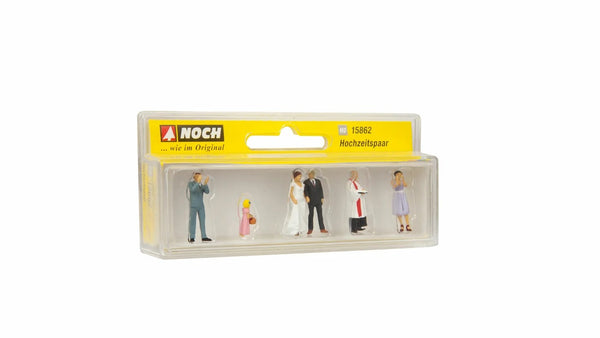 Noch 15862 - Bride and Groom (HO Scale) – Australian Modeller