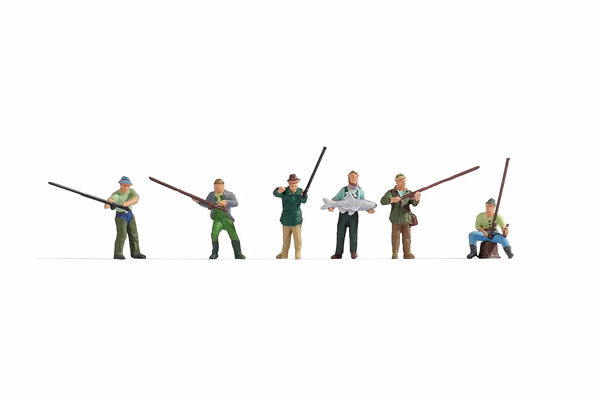 Noch 15892 - Figure Set - Fishermen (HO Scale) – Australian Modeller