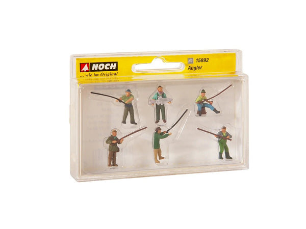 Noch 15892 - Figure Set - Fishermen (HO Scale) – Australian Modeller