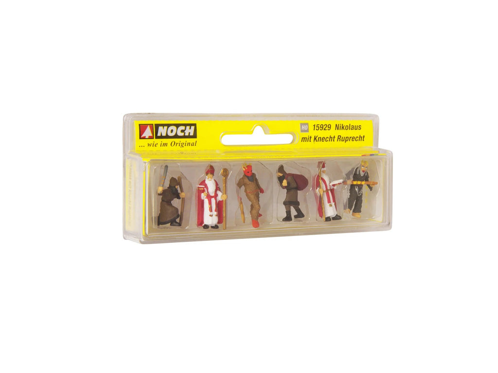 Noch 15929 - Figure Set - Nicholas With Servant Ruprecht (HO Scale ...