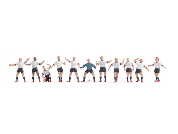 Noch 15965 - Football Team - Black & White (HO Scale) – Australian Modeller