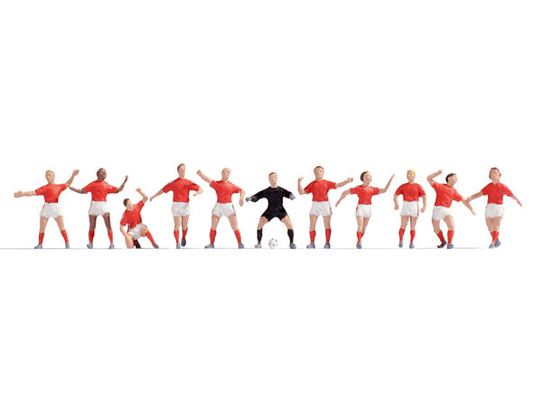 Noch 15979 - Football Team - Red & White (HO Scale) – Australian Modeller