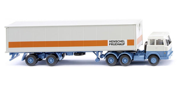 17052705 - Hanomag Henschel Container Semi Trailer - Fruehauf Logo (HO ...