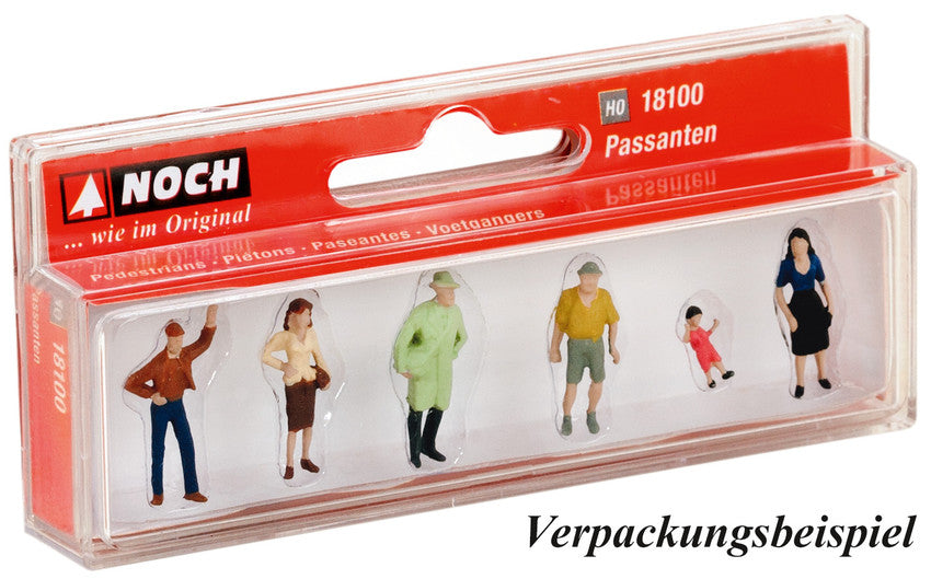 Noch 18115 - Hobby Figures - Passengers B (HO Scale) – Australian Modeller