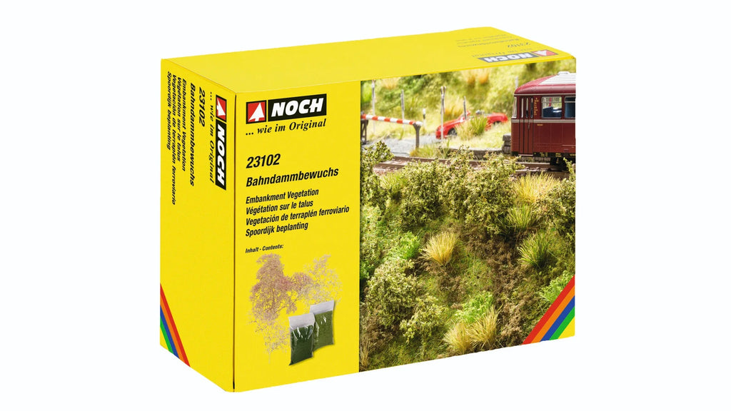 Noch 23102 - Embankment Vegetation Kit – Australian Modeller
