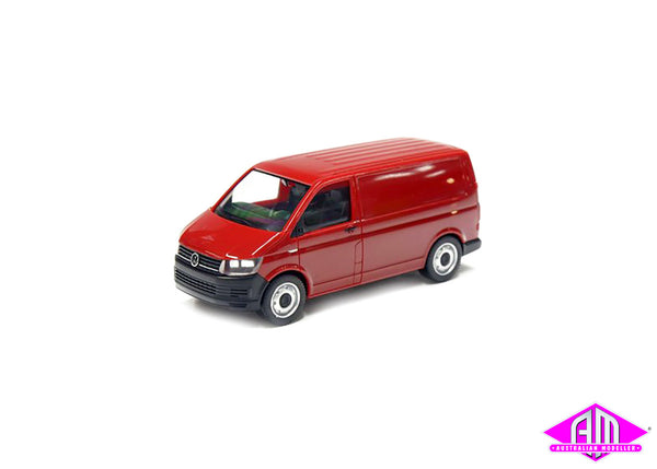 VW T6 Transporter - Red – Australian Modeller