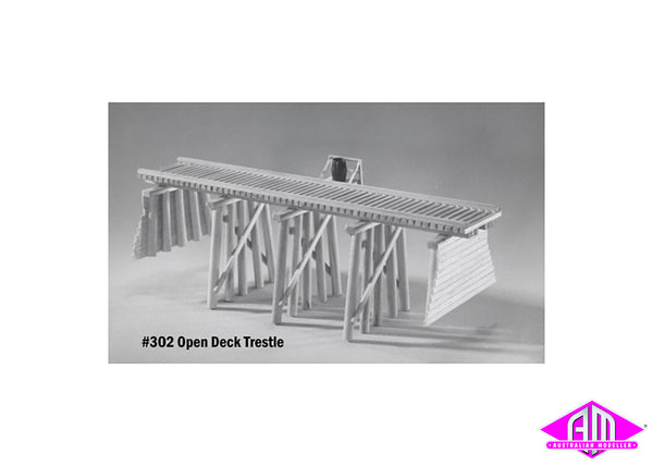 Open Deck Trestle Bridge #302 – Australian Modeller