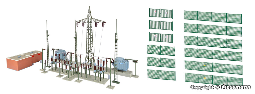 39840 - Electrical Substation Kit With Lighting (HO Scale) – Australian ...